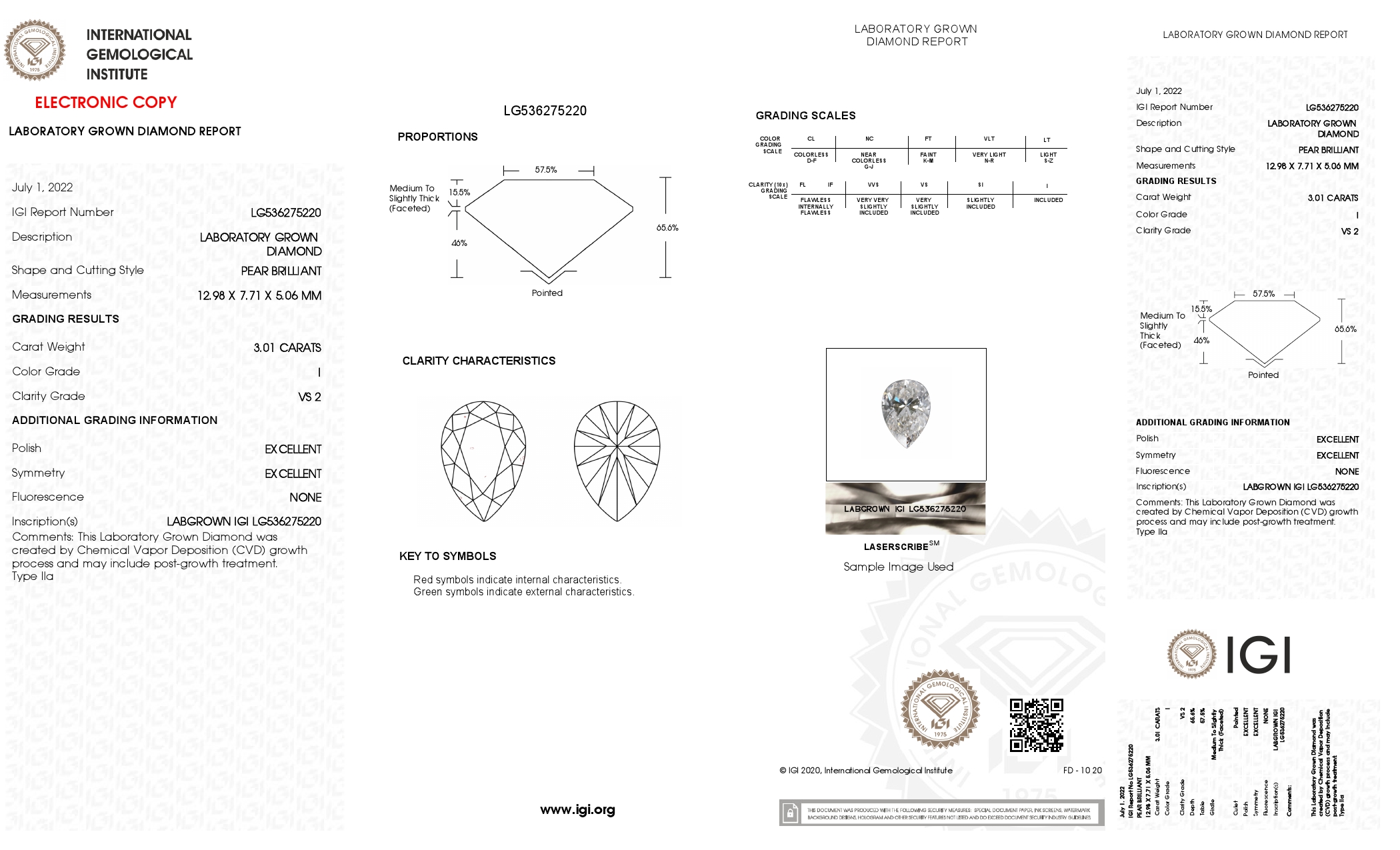 3 Carat Lab Grown Diamonds | Ritani